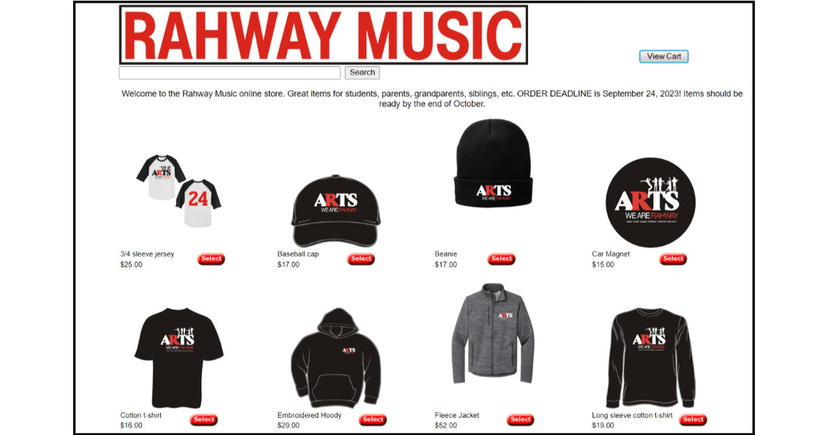 Do you Want 'Rahway Arts' Merchandise? Well, Of Course You Do! | Rahway ...