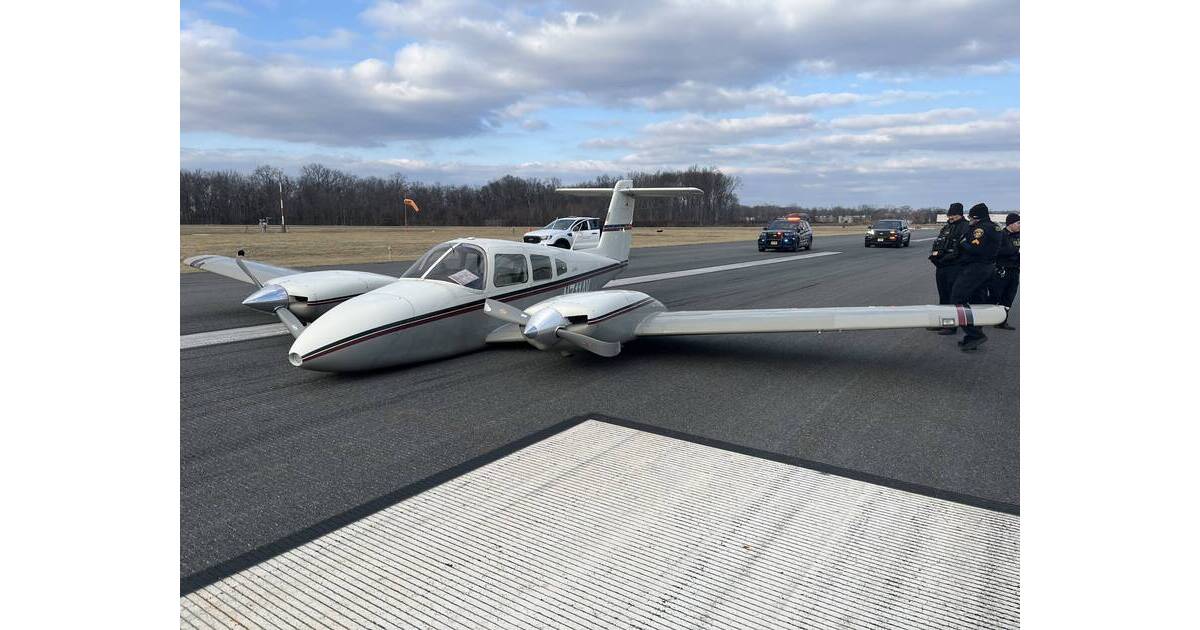 Small Plane Crashes on Runway at Essex County Airport in Fairfield ...