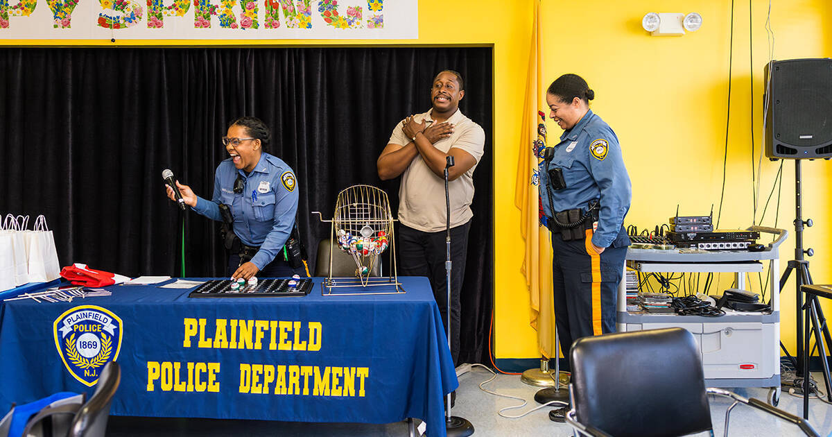 Plainfield Police Host Game Day to Show Appreciation for City's Senior ...