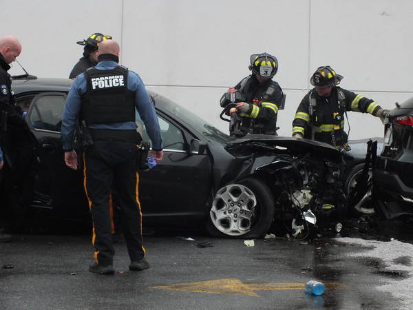 Crash at Paramus Honda Sends Victim to Hospital | Paramus, NJ News TAPinto