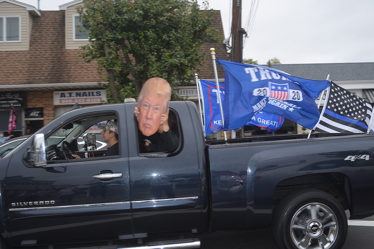 Trump Truck Parade in Scotch Plains and Fanwood Draws Both Cheers and ...