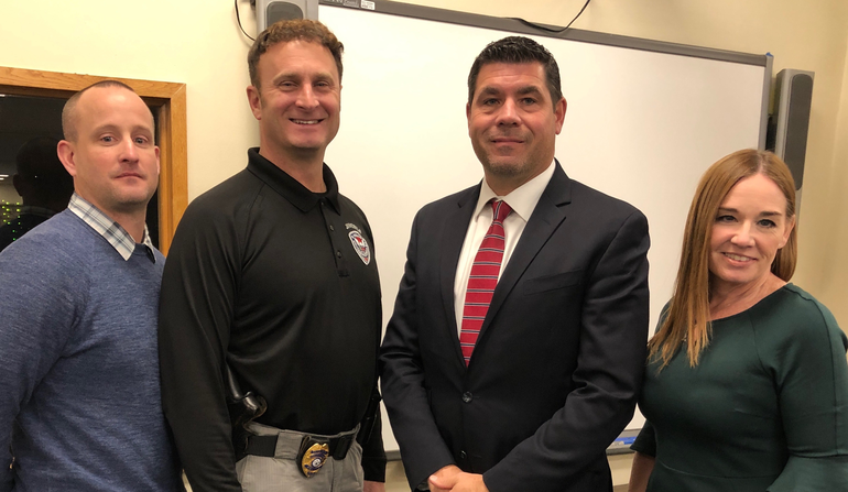 Police Officer Colluci, SROs Recognized at South Plainfield BOE Meeting ...