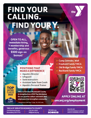 Hiring Fair! YMCA Hiring All Ages to Support Healthy Minds and Bodies ...