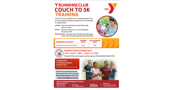 Red Bank Family YMCA Running Club is Off and Running | Red Bank, NJ ...