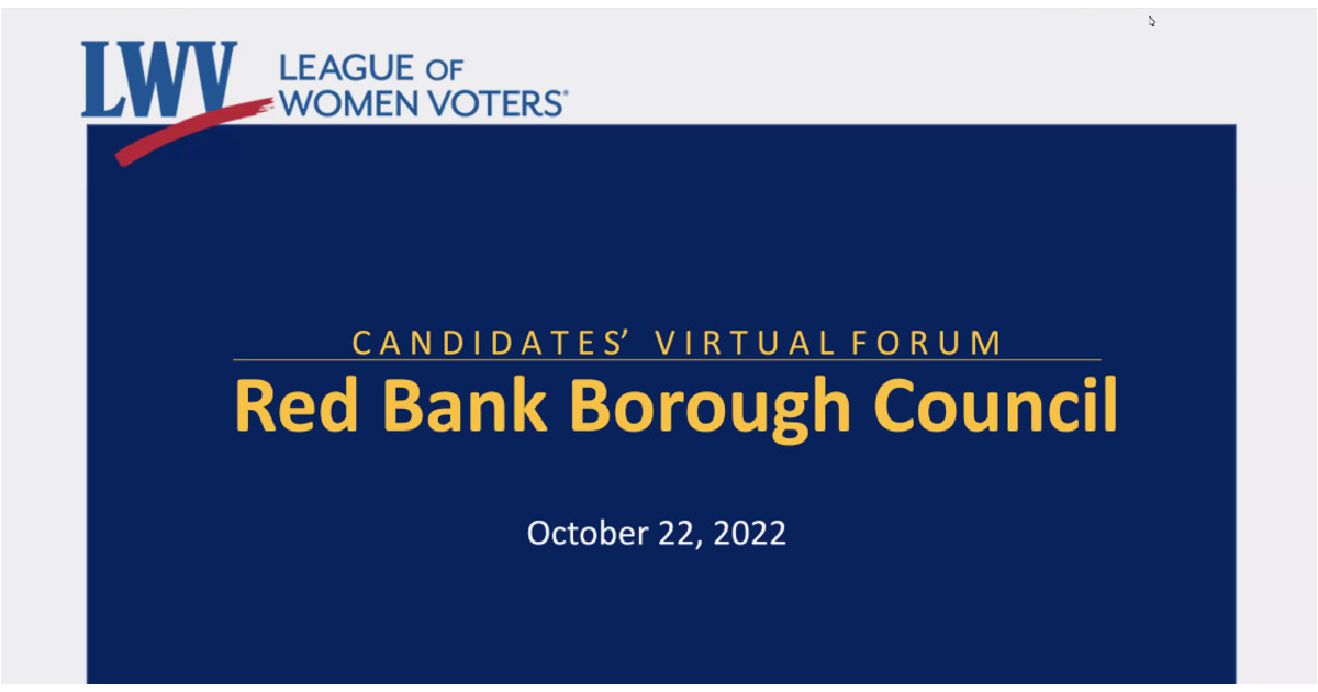League of Women Voters Hosts Debate for 4 Red Bank Council Candidates ...