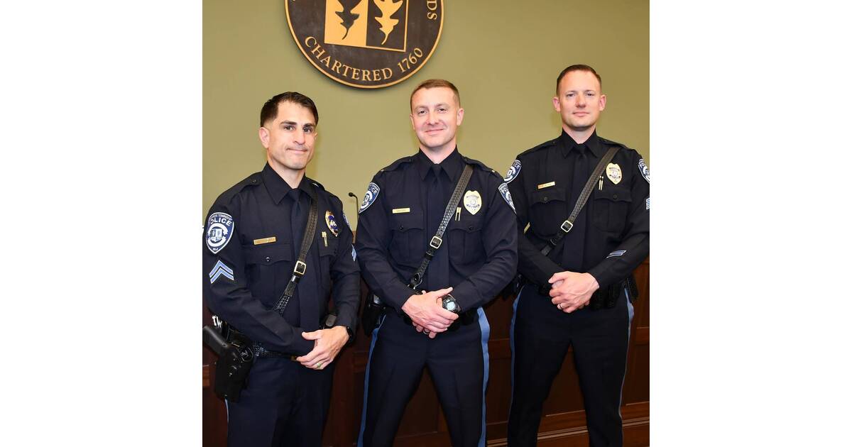 Bernards Township Promotes Police Officers | Basking Ridge, NJ News ...