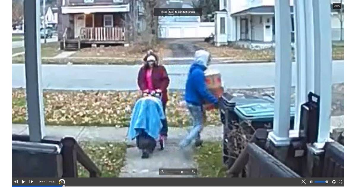 Olean Police Seek Information on 'Porch Pirates' | Greater Olean, NY ...