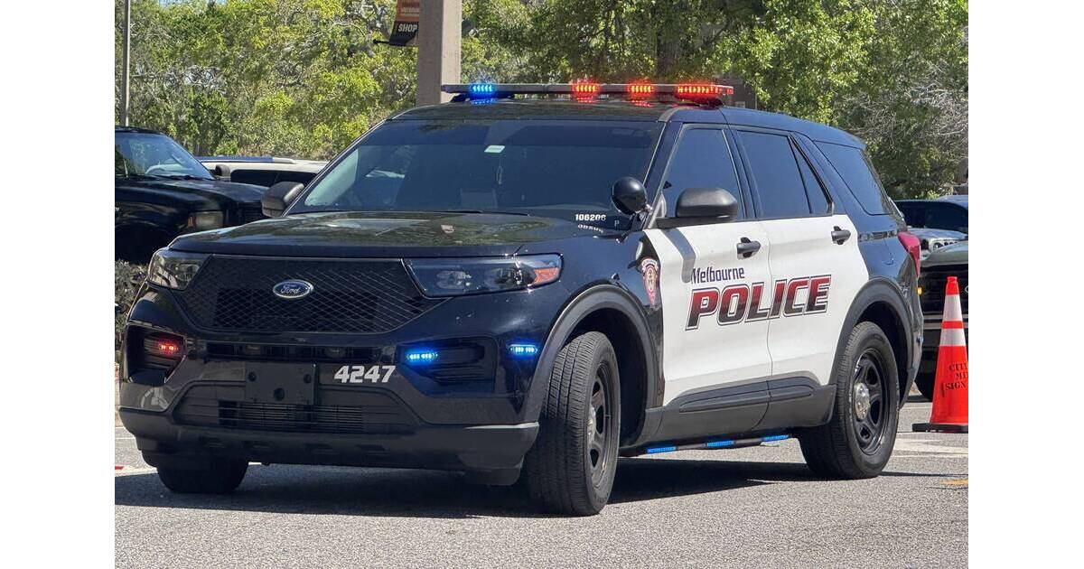 Melbourne Florida Police Car Police: Hidden Gunman Fired At Melbourne