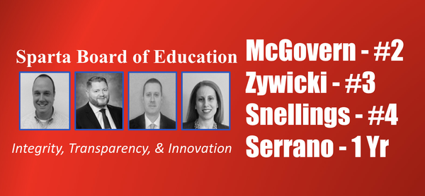 Why I Am Running for the Sparta Board of Education | Sparta, NJ News ...