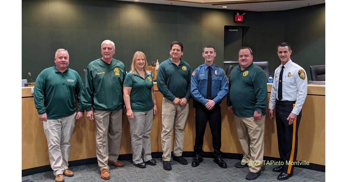 Ptl Kyle Cooney Sworn in to Montville Twp Police | Montville, NJ News ...
