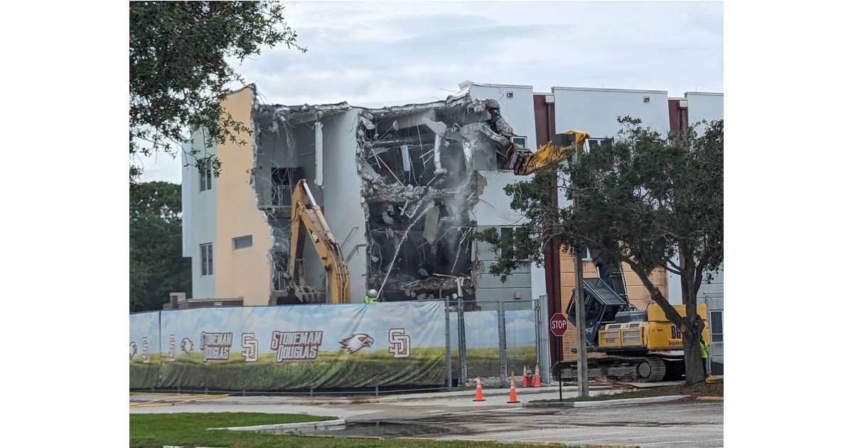 Demolition of MSD 1200 Building Begins on Friday | Parkland, FL News ...