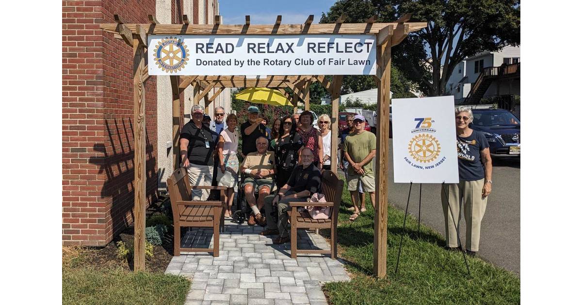 A Pergola for Your Thoughts? Fair Lawn Rotary Donates Place to Reflect ...