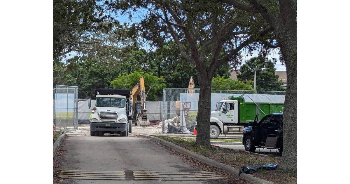 MSD 1200 Building Demolition Nearly Complete | Parkland, FL News TAPinto
