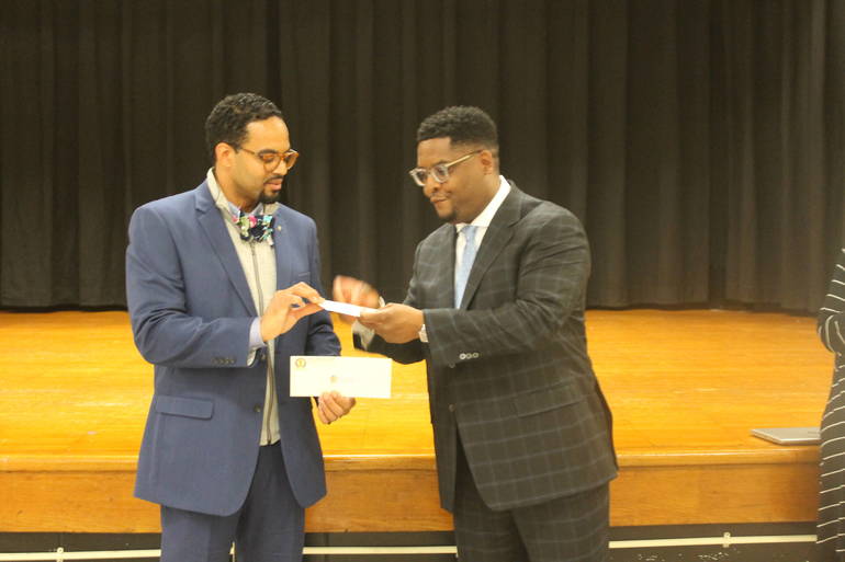 Saint James AME Church Donates $10k to Quitman Street School to Offset ...