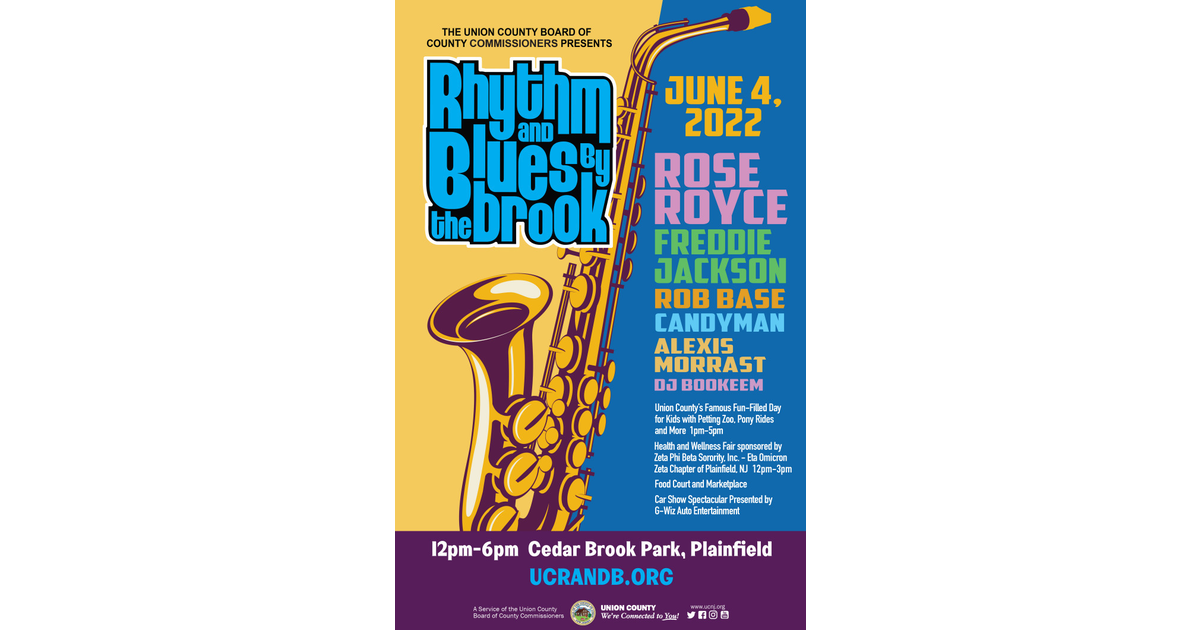 Union County’s Rhythm & Blues by the Brook Outdoor Music Festival ...