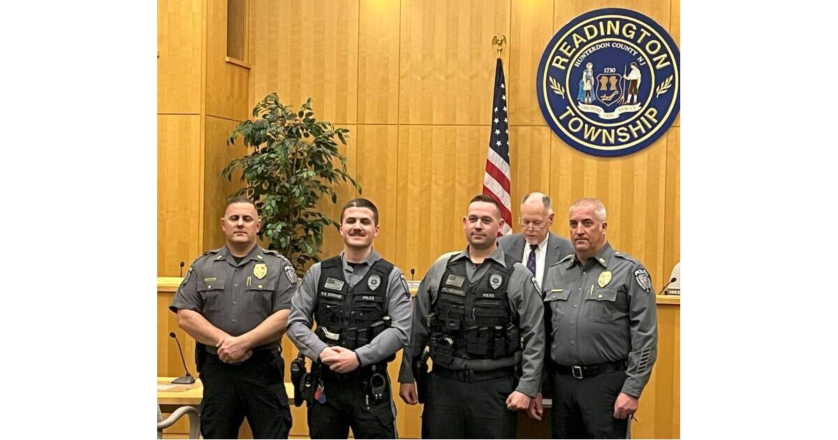 Readington Police Officers Honored for Service to the Community ...