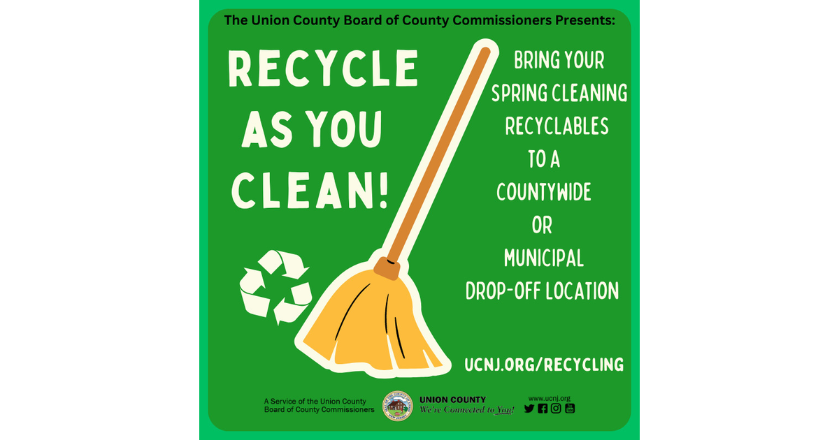 Spring Cleaning and Recycling Tips for Union County Residents | New ...