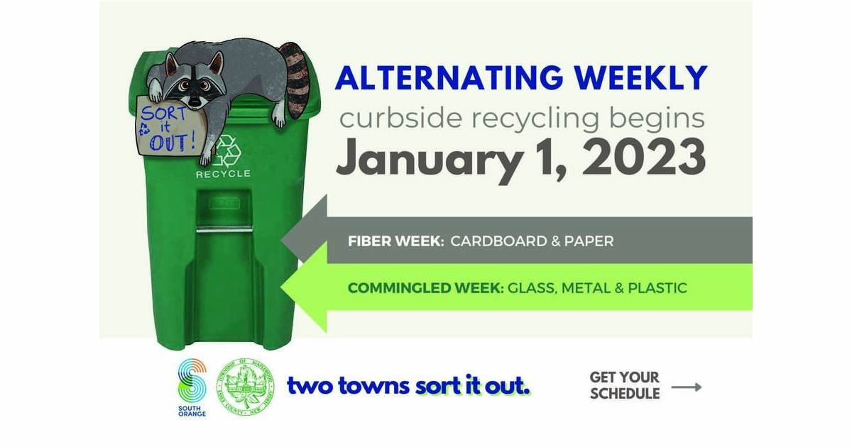 Two Towns Sort it Out With New Recycling Program - Maplewood STARTS on ...