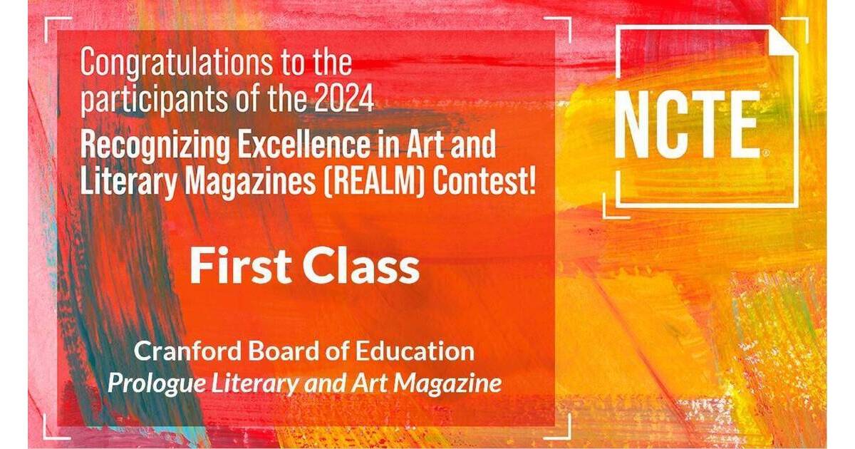 Cranford Student Magazine Honored for its Excellence | Cranford, NJ ...