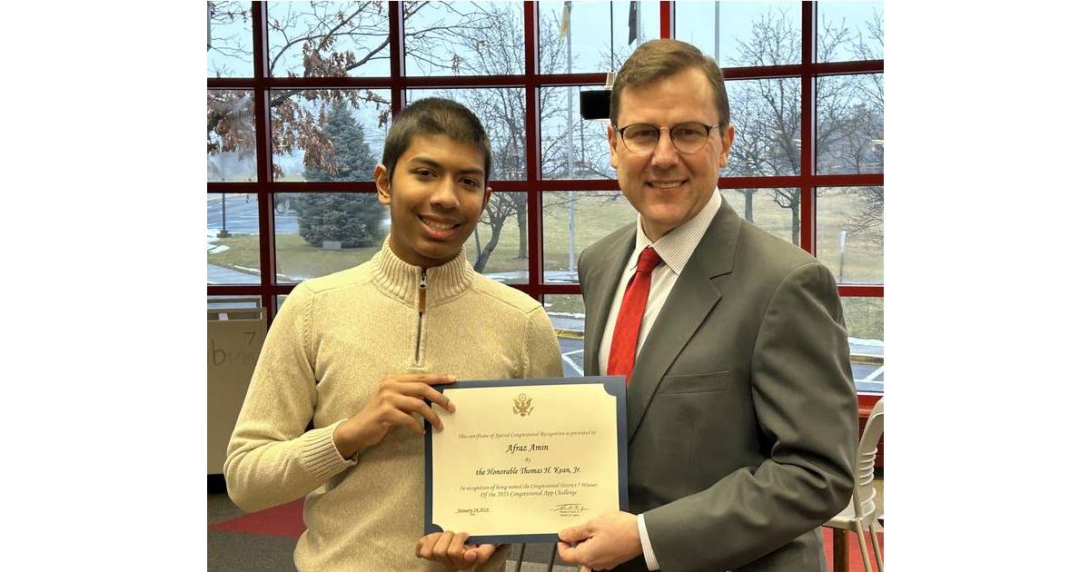 BRHS Student Wins Congressional App Challenge | Bridgewater/Raritan, NJ ...