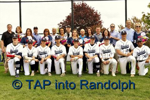 Randolph Baseball Team Honors Soon To Be Graduated Seniors | TAPinto