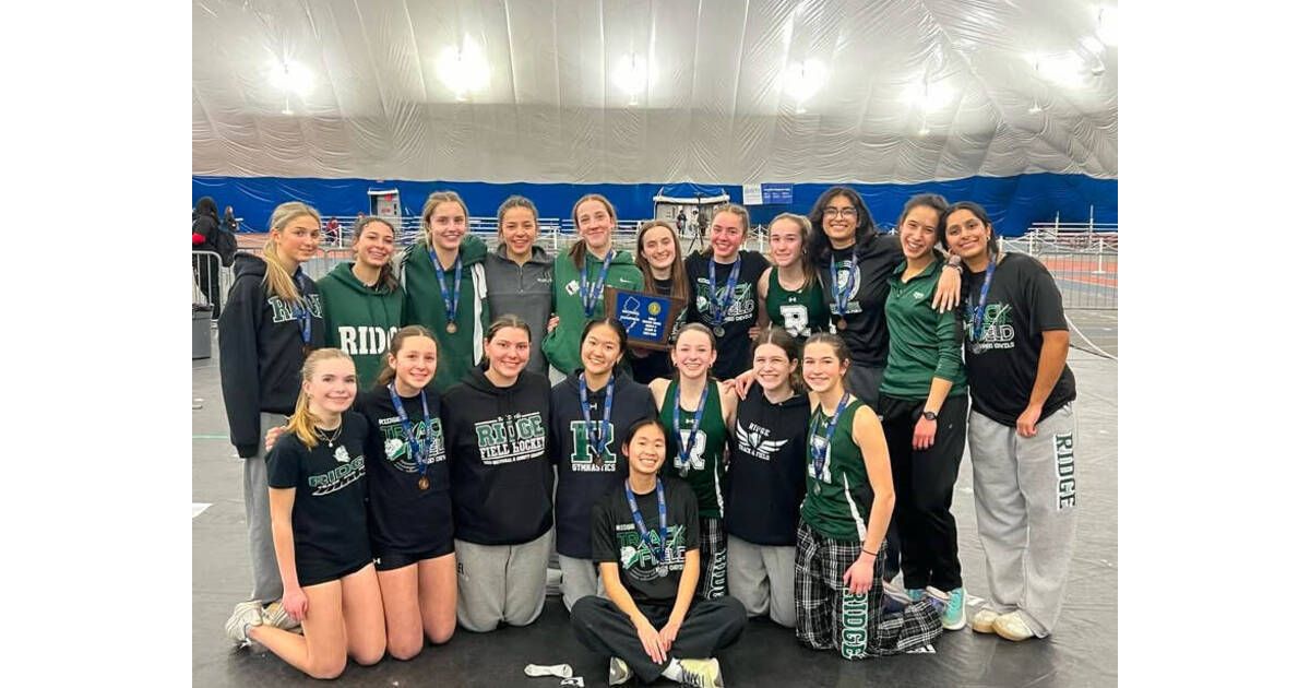 Ridge Girls Track Team Wins the North 2 Group 3 Sectional Championship ...