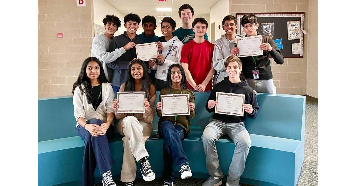 Robbinsville High's Model UN Club Wins Prestigious Awards, Sets ...