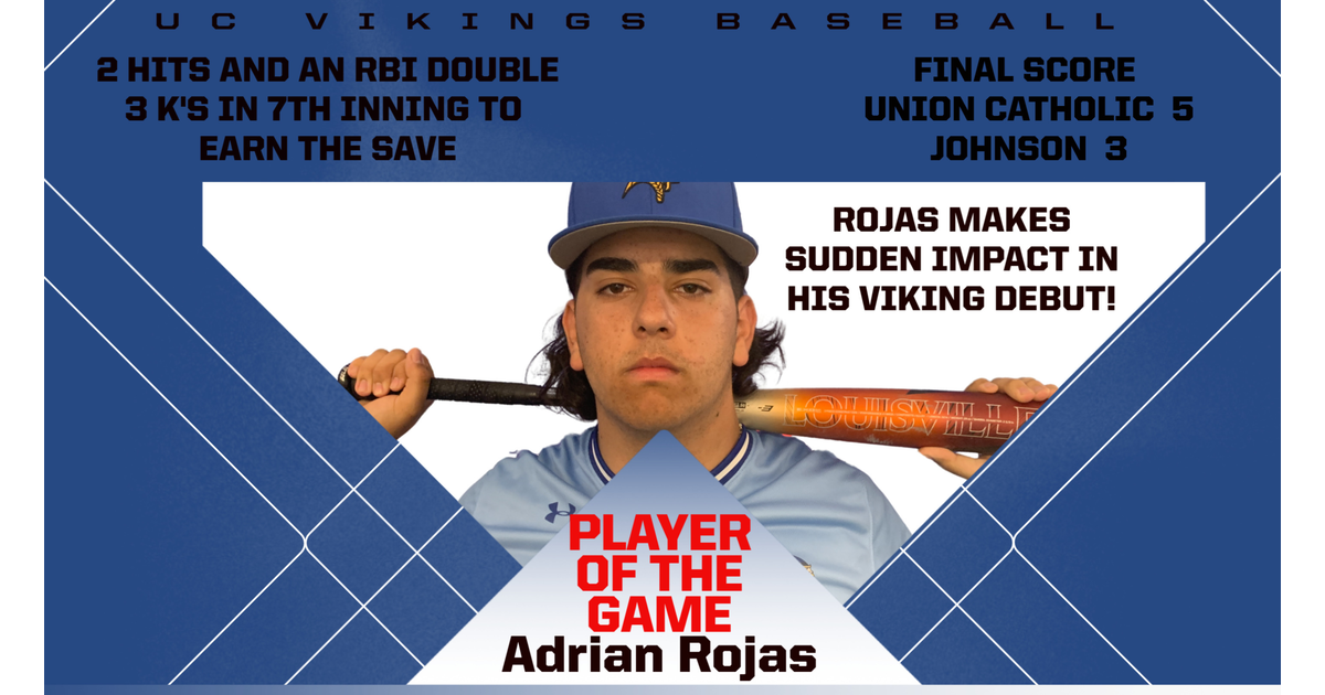 Rojas Makes Huge Impact in Union Catholic Debut, Sparks Vikings to ...