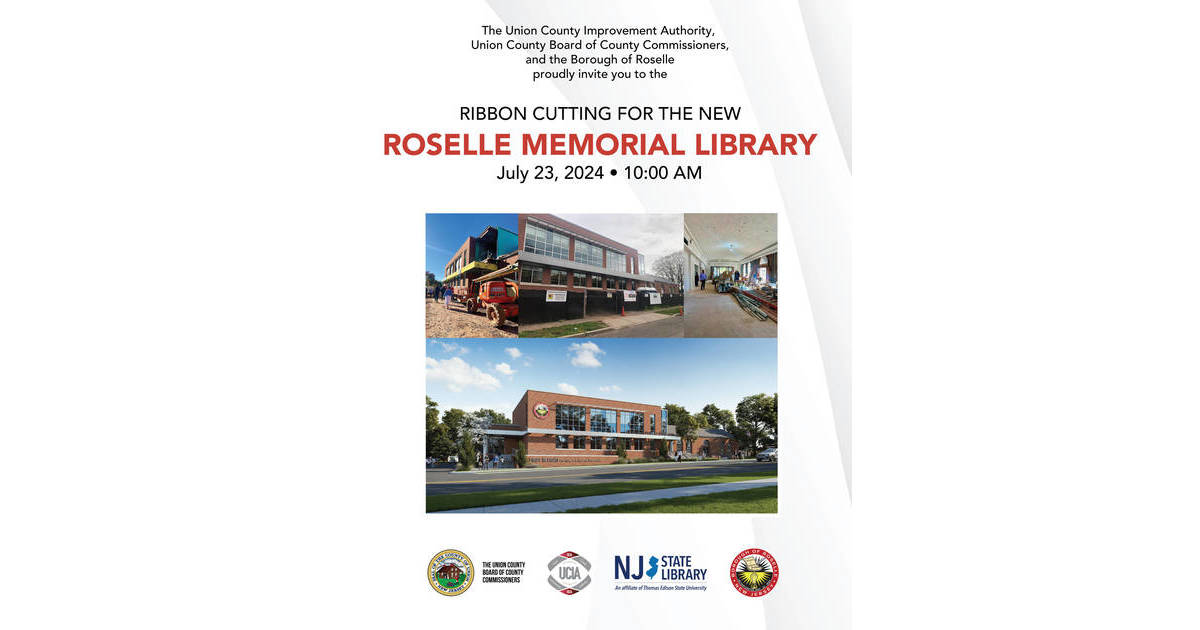 Union County Announces Grand Opening Of Newly Renovated Roselle ...