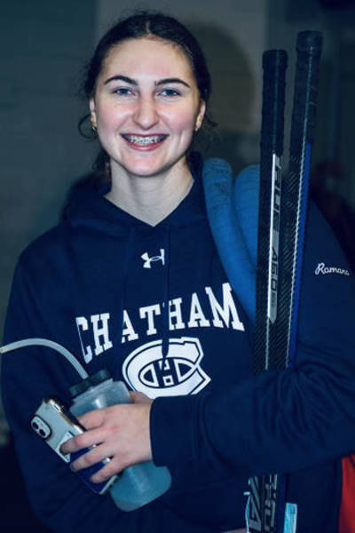 Romano Scores Second Straight Hat Trick to Power Chatham Girls Ice ...