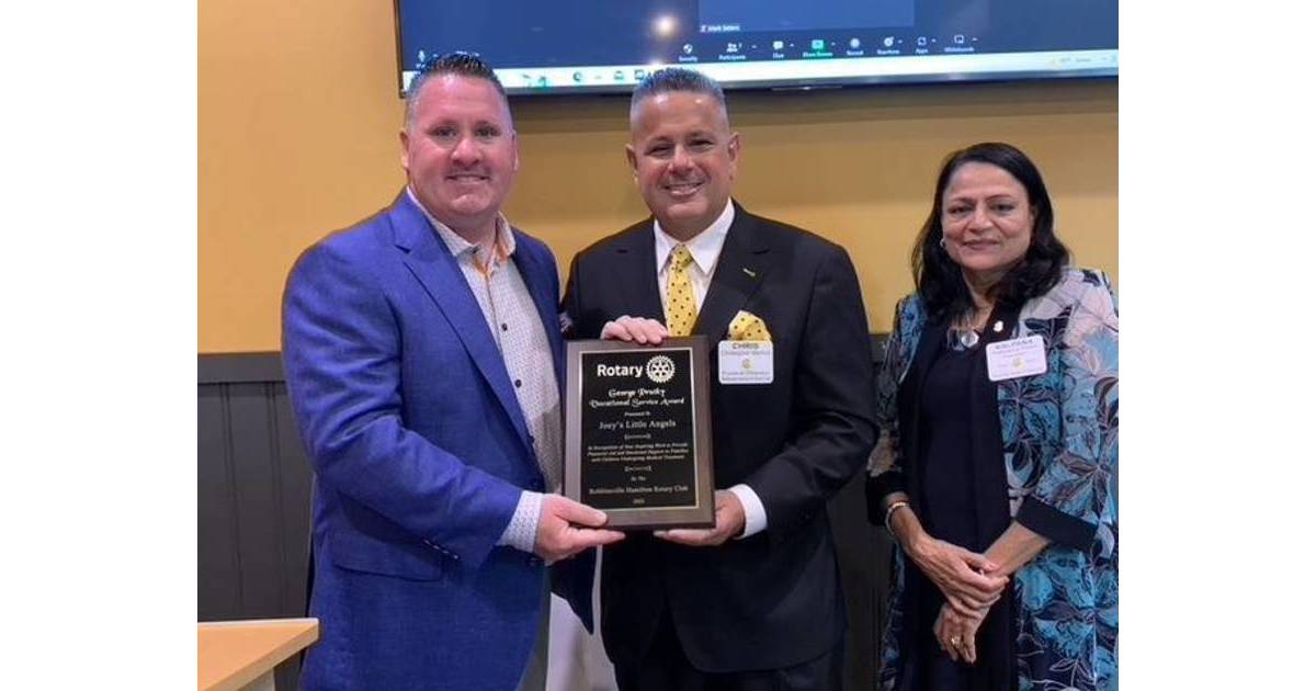 Joey's Little Angels Named Rotary Club Award Winner | Hamilton ...