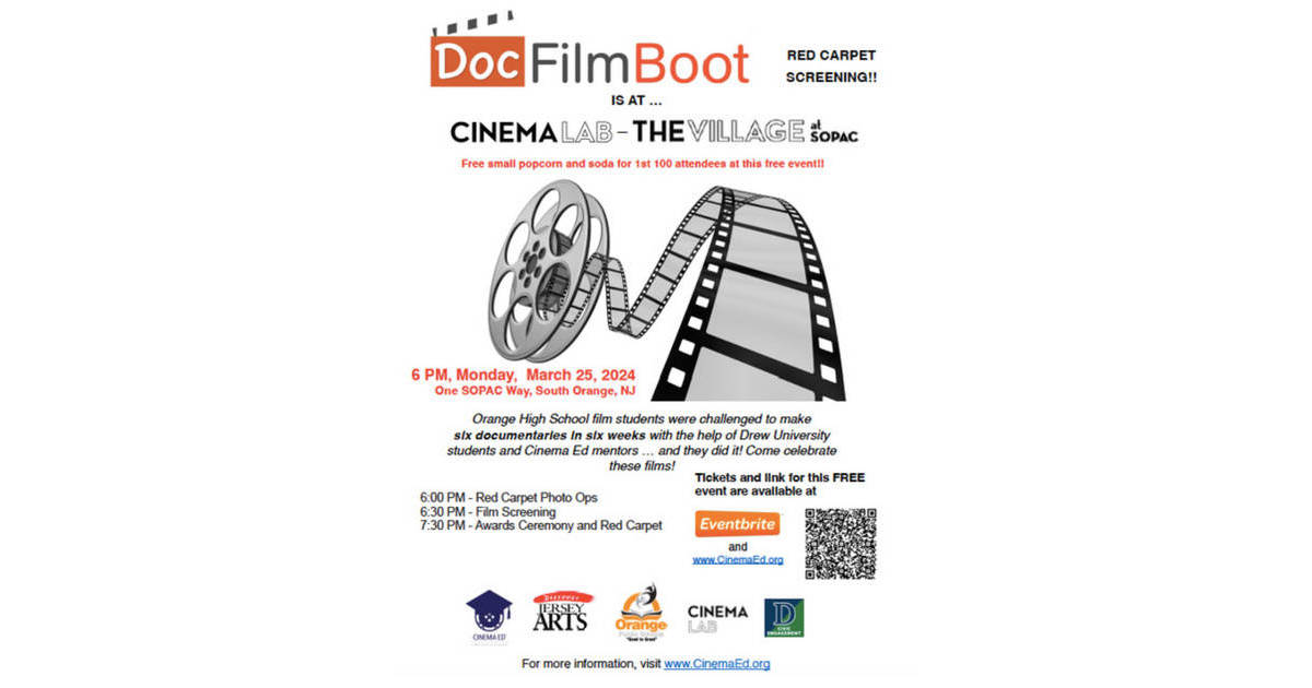 Documentary Films by Orange High School Students to Screen at Cinema Lab’s The Village at SOPAC ...