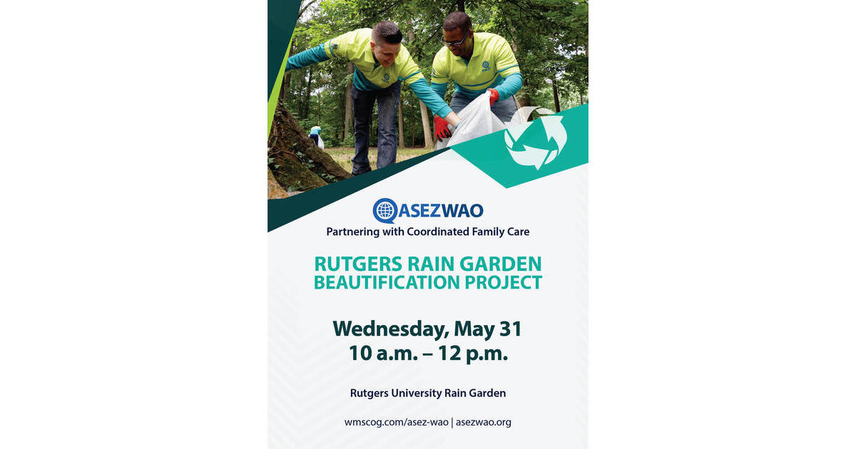 ASEZ WAO Volunteers Beautify Rutgers University Rain Garden for a ...