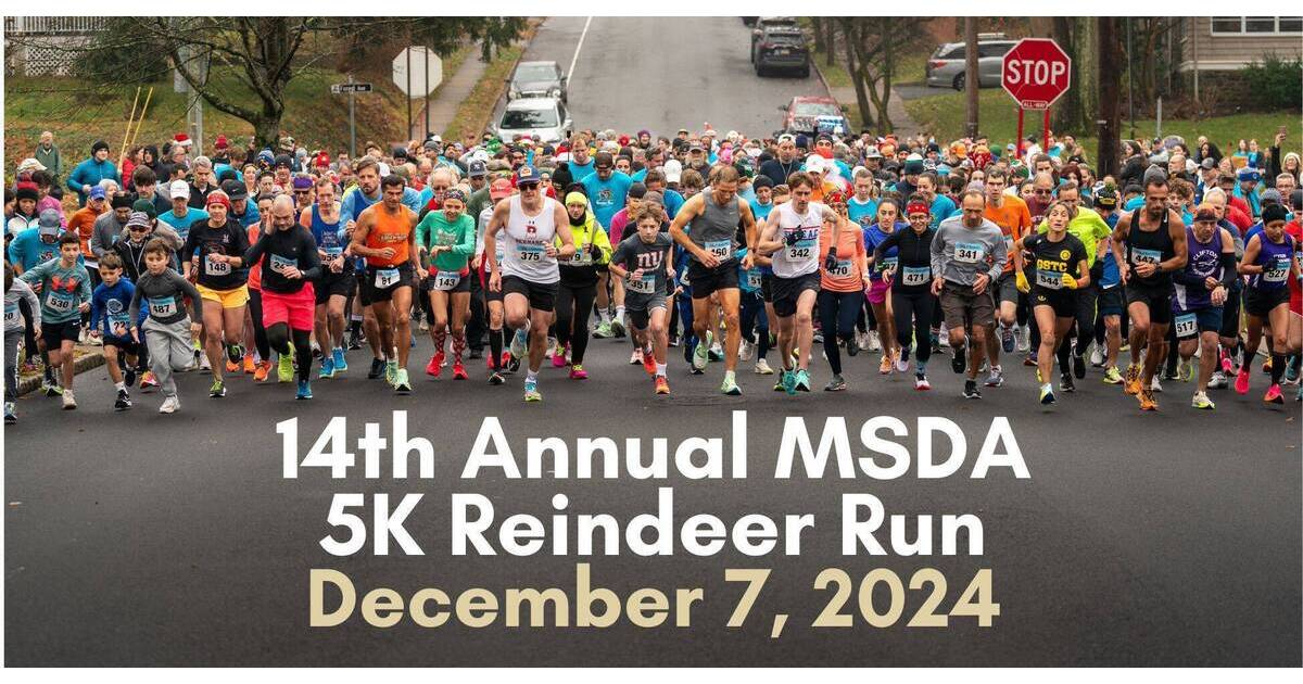 Mount St. Dominic Academy's 5K Reindeer Run/Walk: Dec. 7; Register Now ...