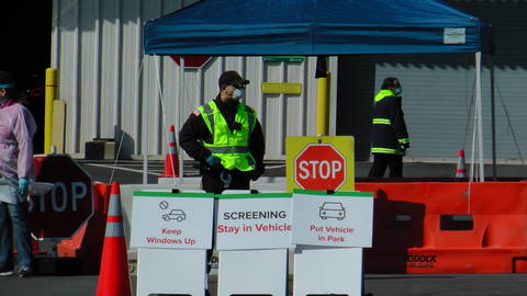 Middlesex County Health Department Opens Drive-Thru COVID-19 Testing ...