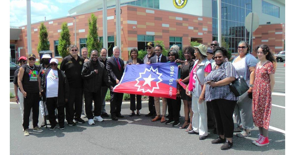 Piscataway Commemorates Slavery's End with Juneteenth Flag Raising ...