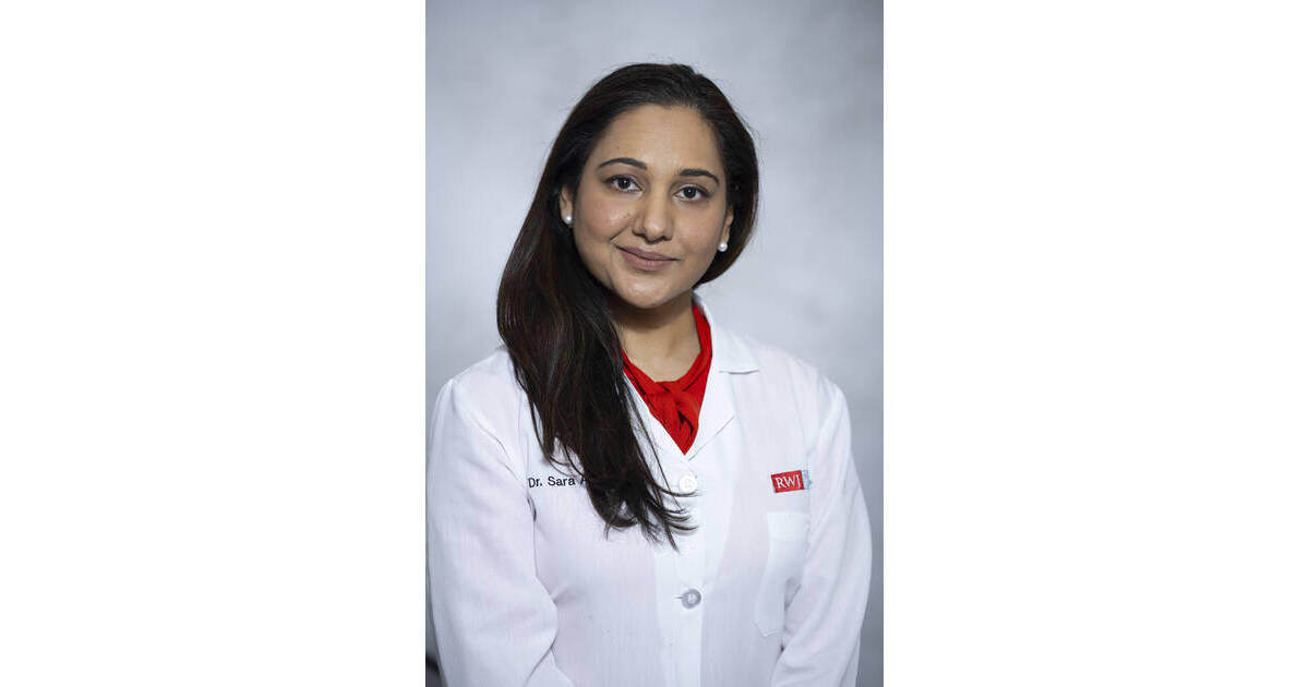 Robert Wood Johnson University Hospital Hamilton's Sara Ali, MD ...