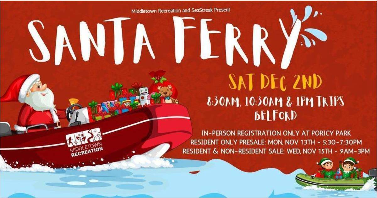 Santa Ferry Ride 2023: Back on the Bay December 2, to Celebrate a ...