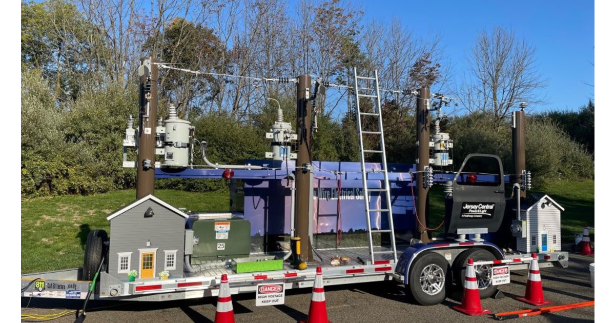 JCP&L Unveils New Live-Wire Safety Trailer | Flemington/Raritan, NJ ...