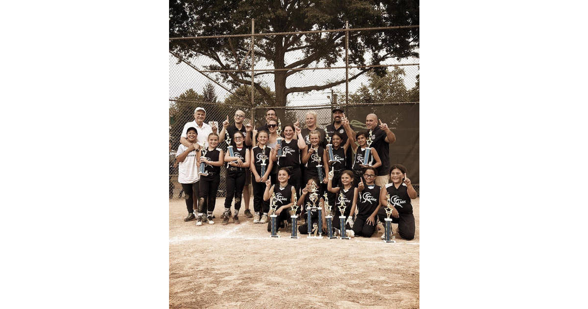 Clark 8U Blue Girls Softball Follows Undefeated Season With Summer Win ...