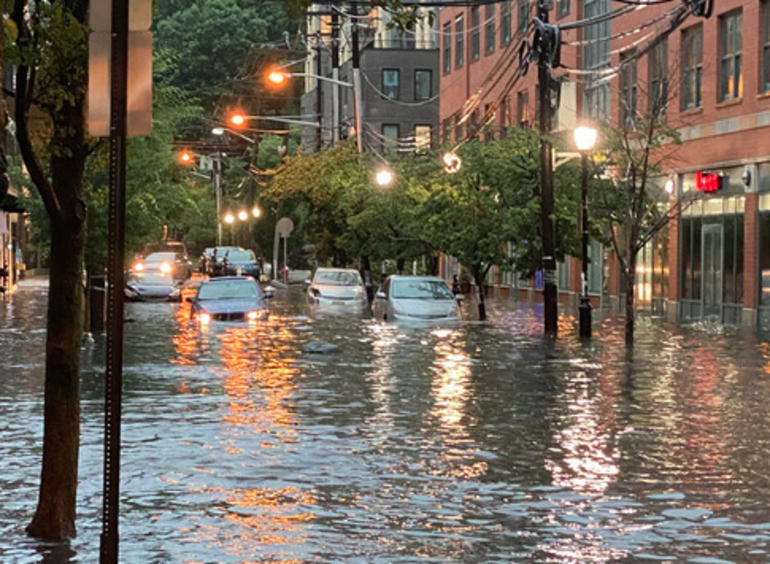 Hoboken, Jersey City Pummeled by Powerful Storm; Widepsread Flooding ...