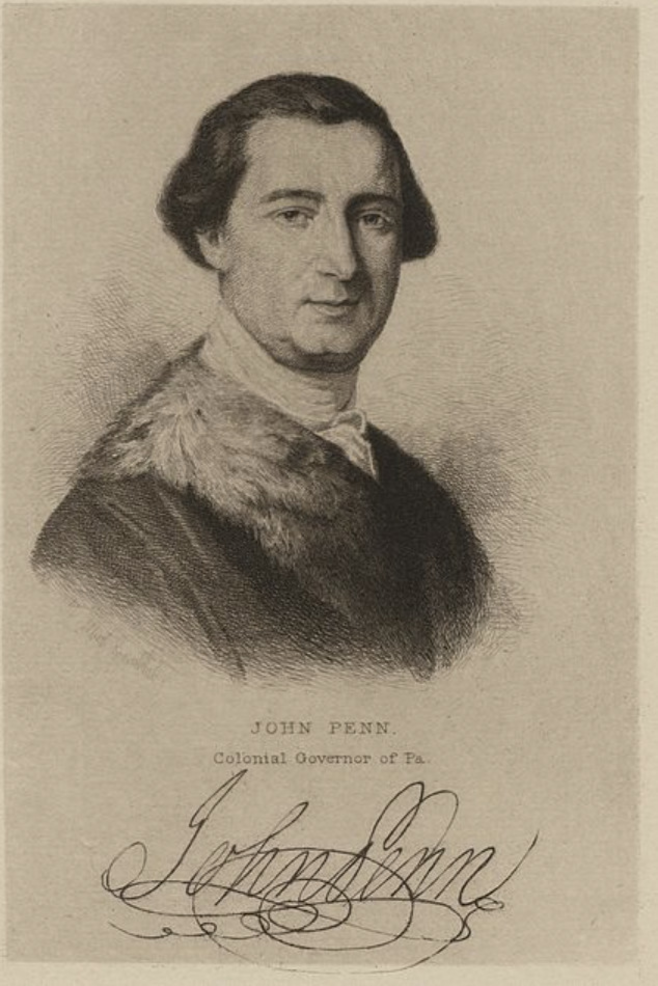 John Penn: The Last Governor of Colonial Pennsylvania | TAPinto