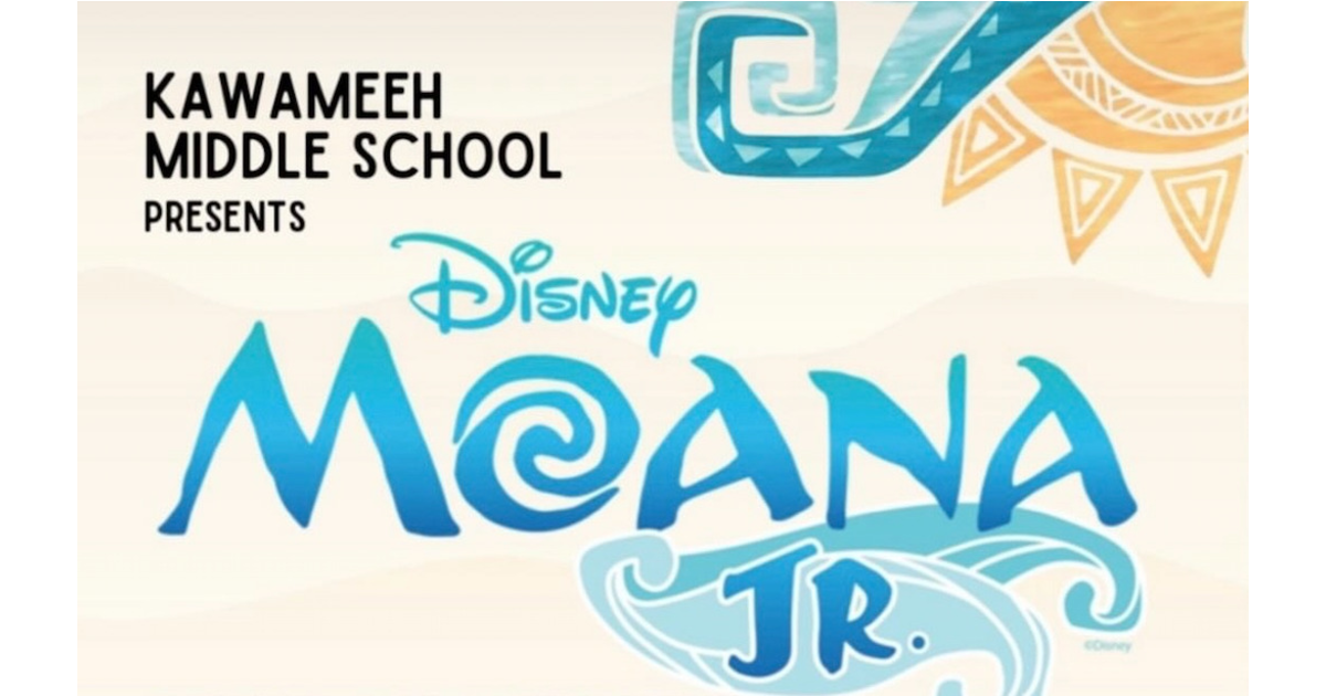 Kawameeh Middle School Presents Disney's Moana Jr. | Union, NJ News ...