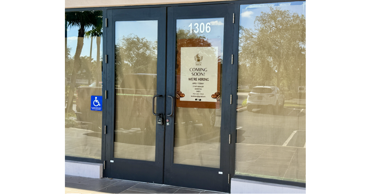 Le Café Aria to Bring New Kosher Dining Option to Coral Springs | Coral ...