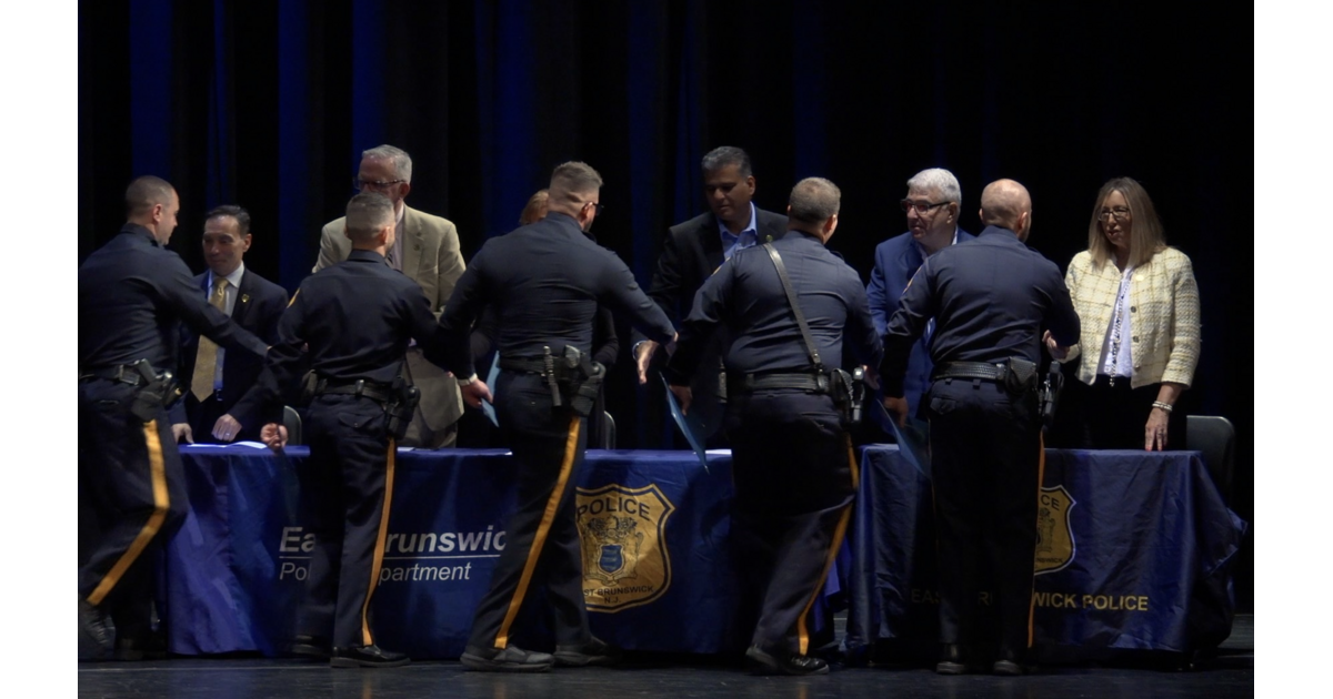 East Brunswick Police Department Hosts Public Safety Awards Ceremony ...
