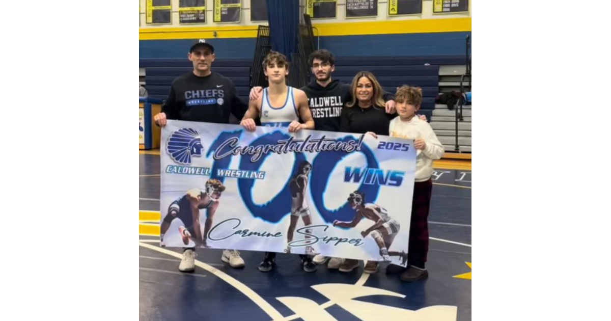 Caldwell Wrestler Carmine Sipper Reached 100 Victories | West Essex, NJ ...