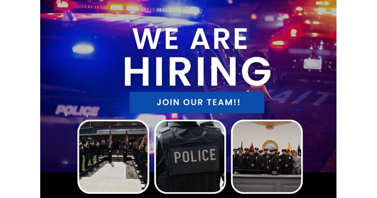 Union Police Dept. Seeks New Law Enforcement Officers | Union, NJ News ...
