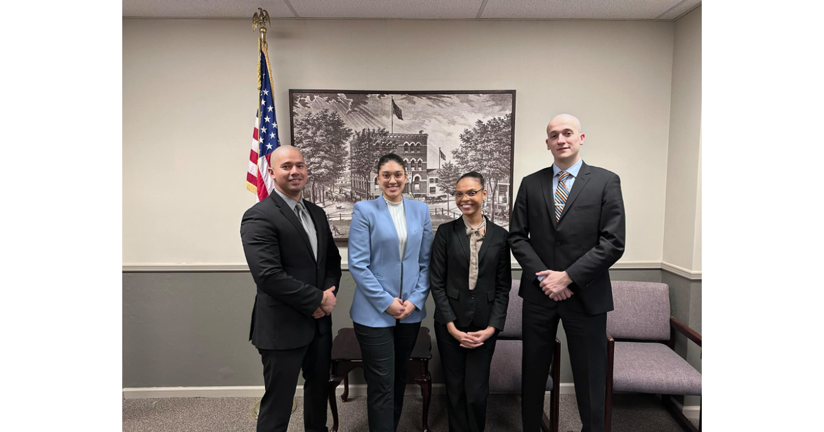 Hackensack Police Department Welcomes Four New Officers | Hackensack ...