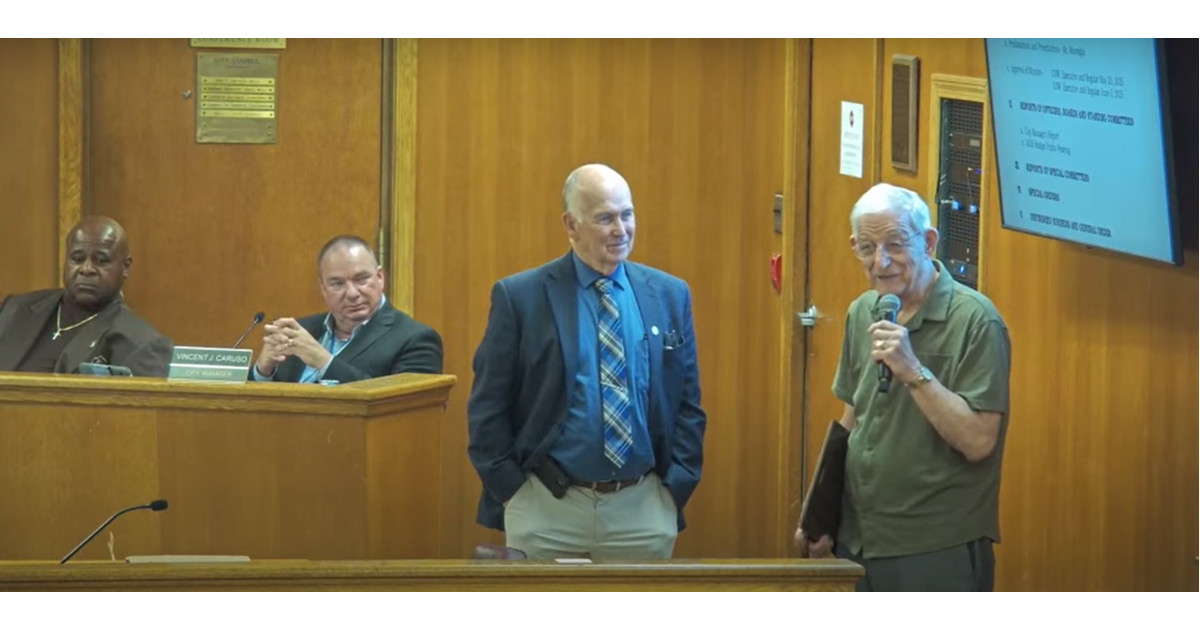 Civil Servant Tony Marseglia Honored at Hackensack City Council Meeting ...