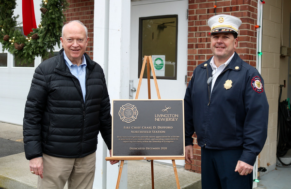 Livingston's Northfield Firehouse Renamed in Honor of Former Chief ...